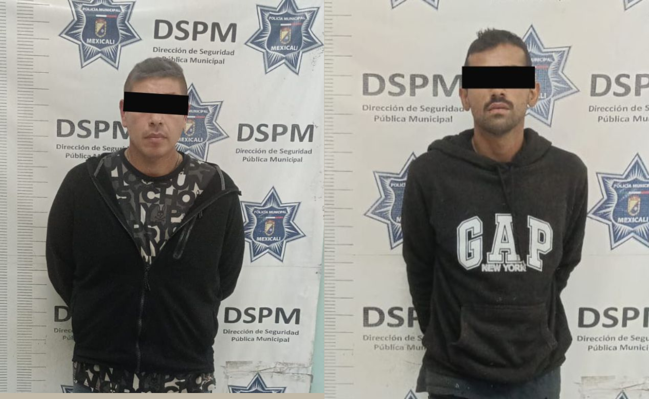 Detienen a dos sujetos en posesión de vehículo con reporte de robo